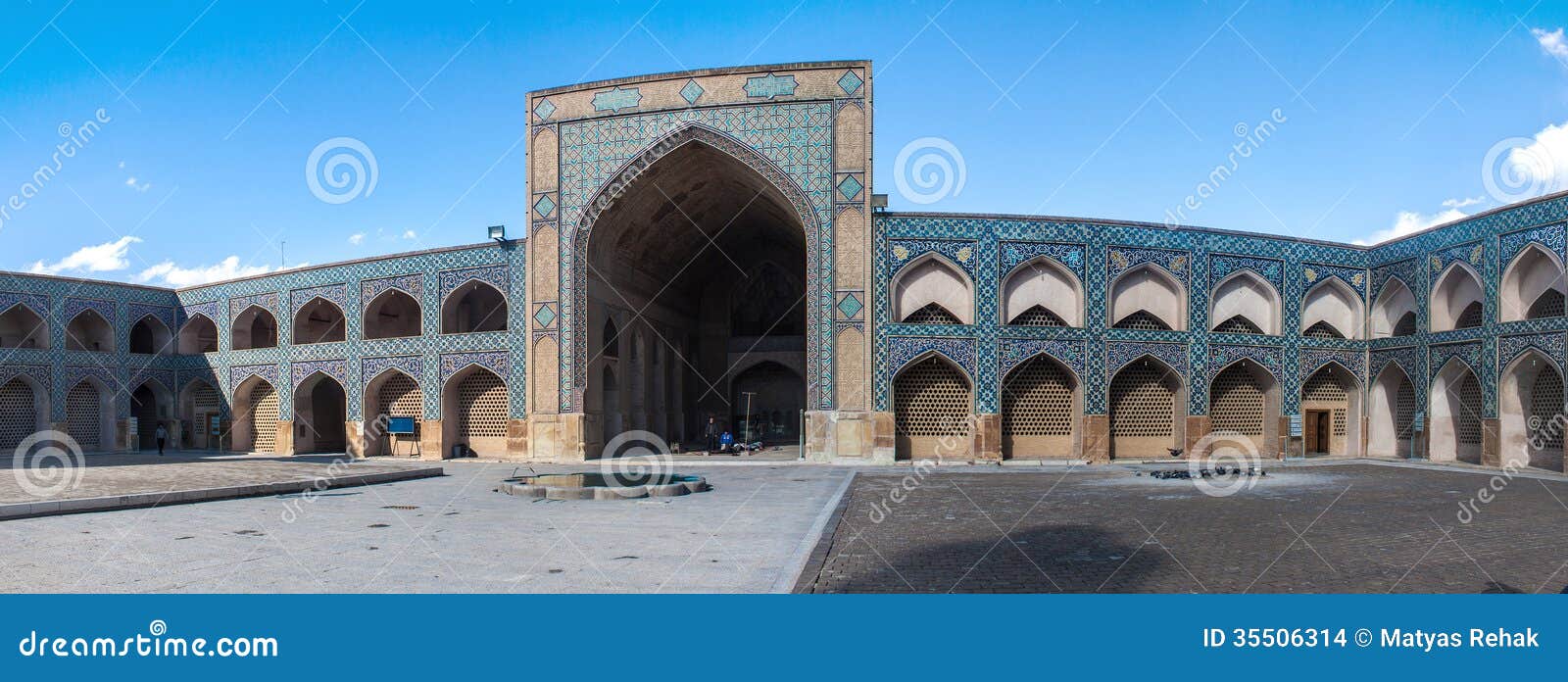 Jameh-Moschee in Isfahan stockfoto. Bild von dekorativ - 35506314