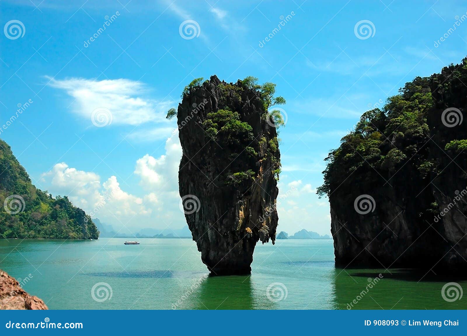 James Bond Island stock image. Image of tourist, holidays - 908093