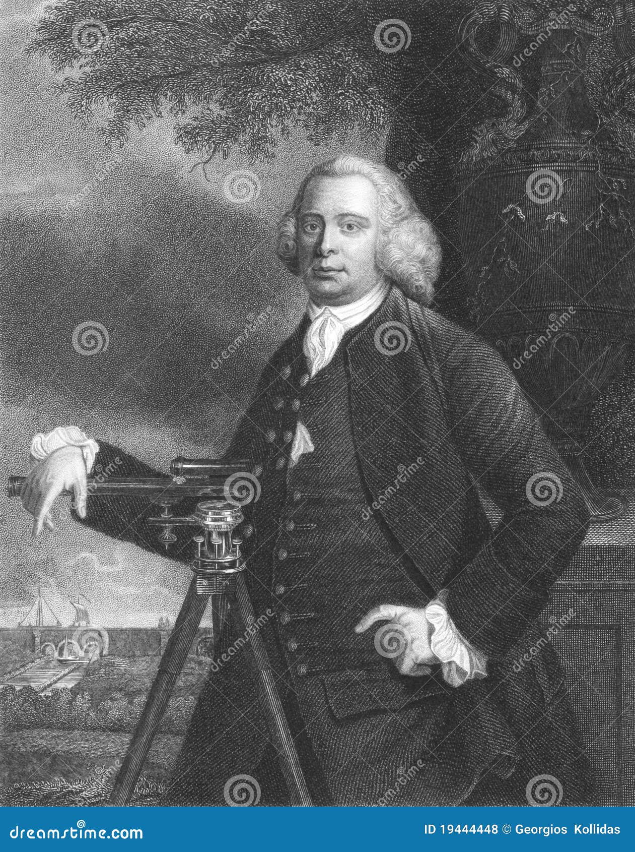 James Brindley editorial stock photo. Image of portrait - 19444448