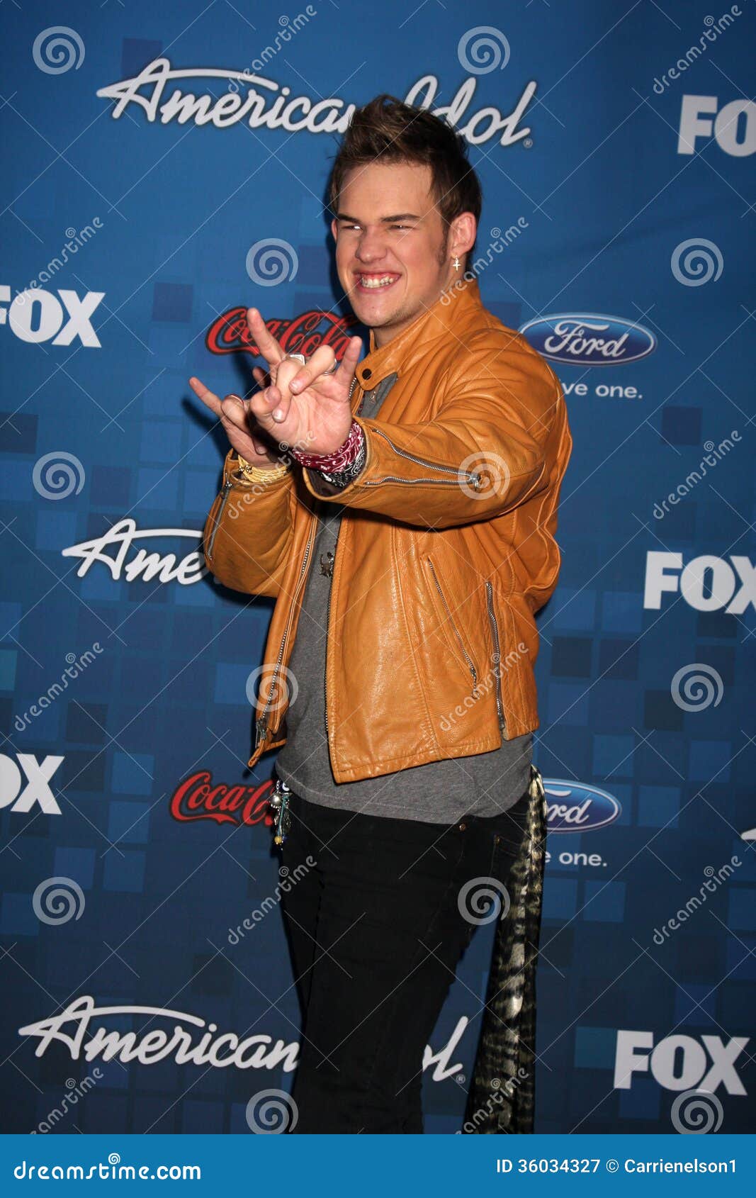 James Durbin fotografía editorial. Imagen de james, americano - 36034327