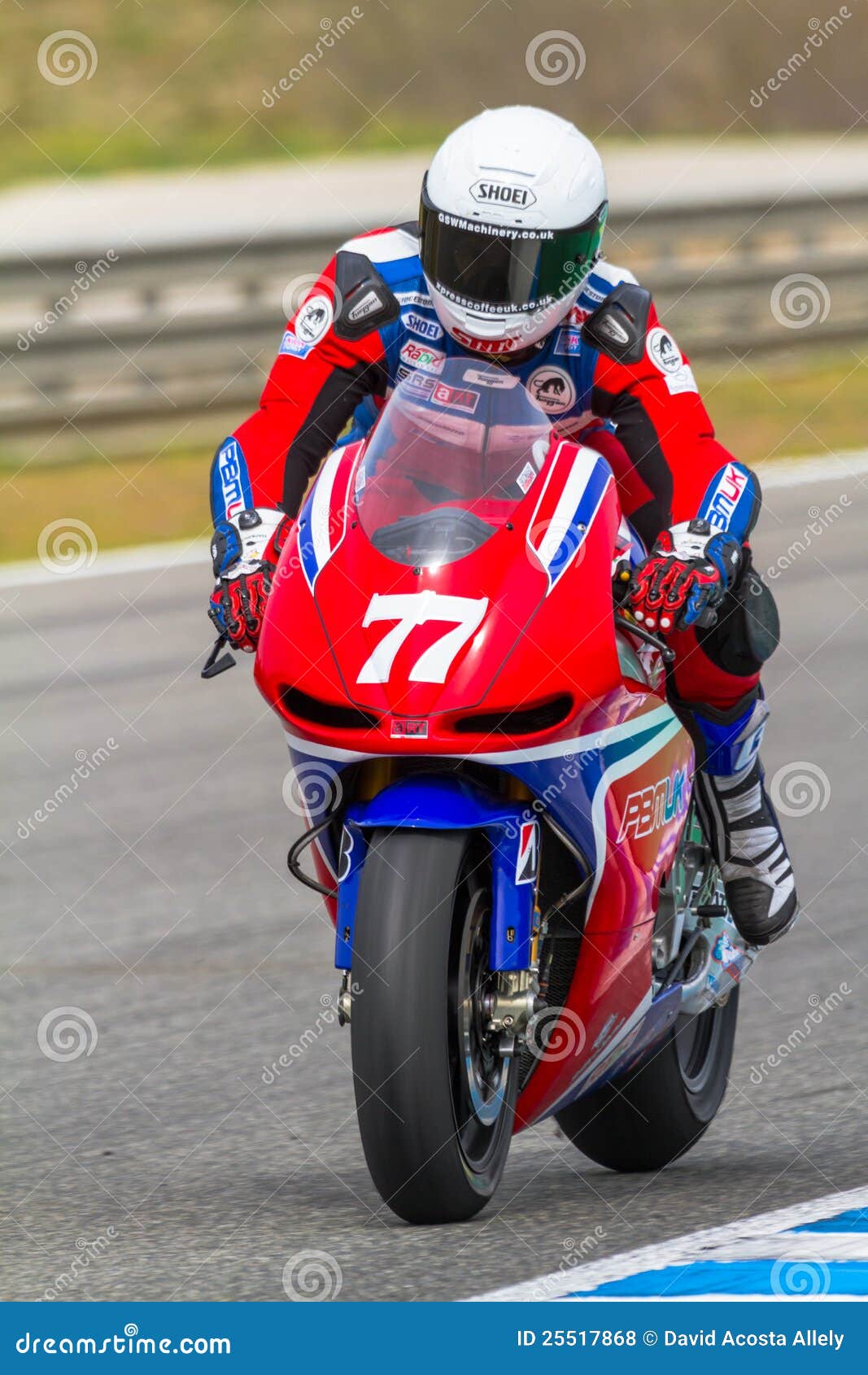 James Ellison Pilot of MotoGP Editorial Stock Photo - Image of race ...