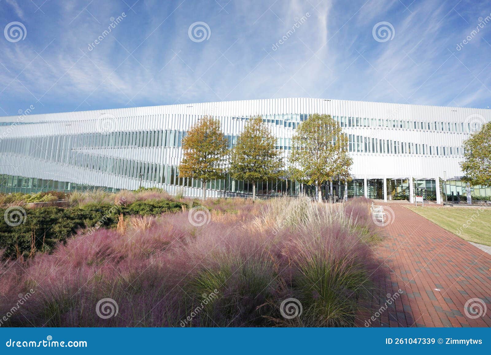 James Hunt Library Building on Centennial Campus of NC State University ...