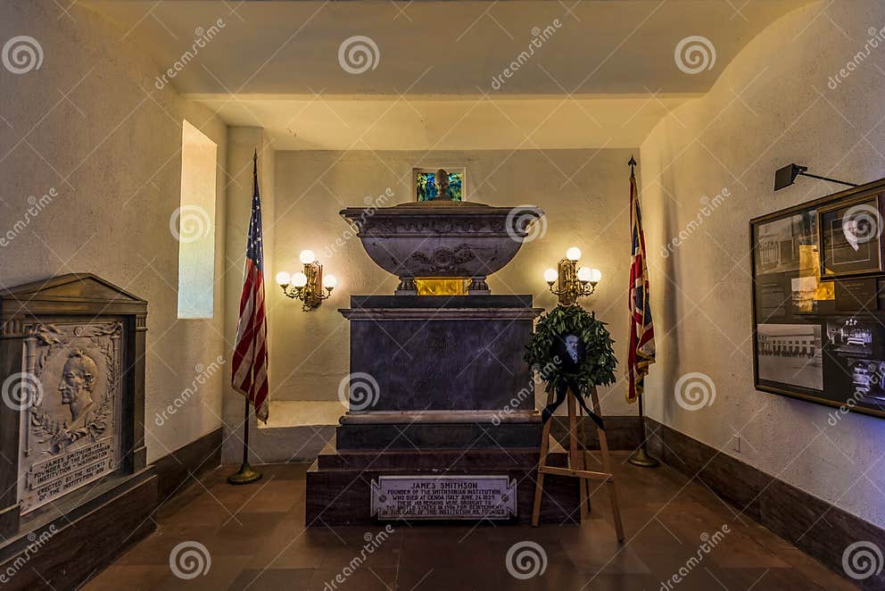 James Smithson Crypt image stock éditorial. Image du smithson - 61557574