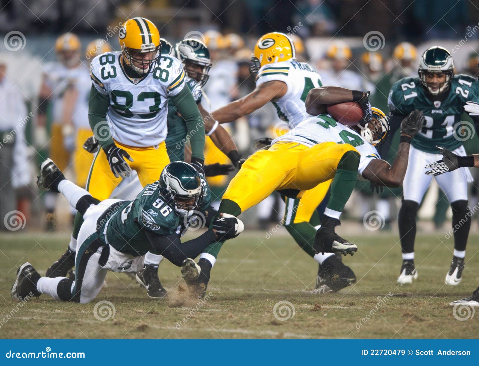 James Starks editorial stock image. Image of packers - 22720479
