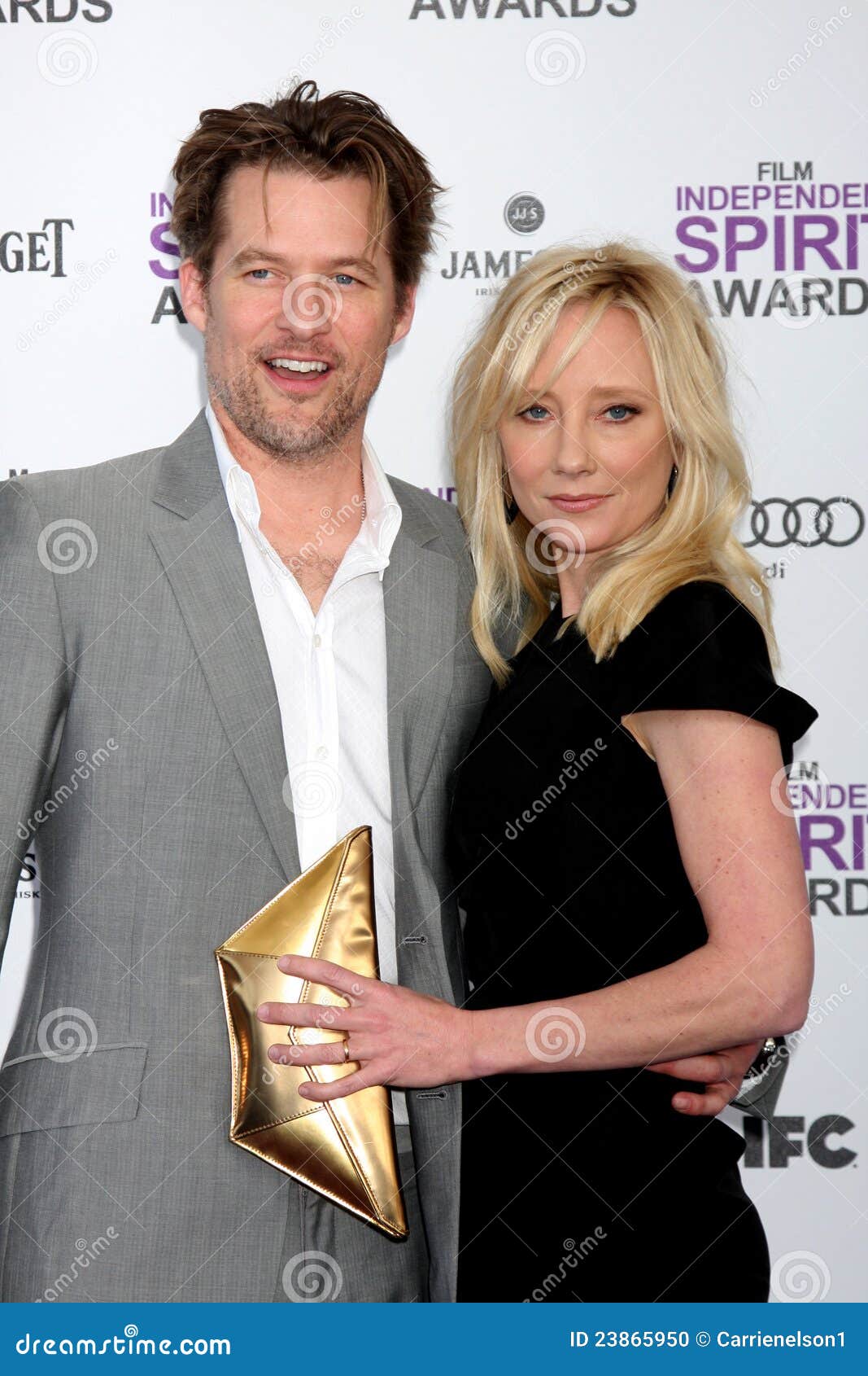 James Tupper, Anne Heche editorial image. Image of arrives - 23865950