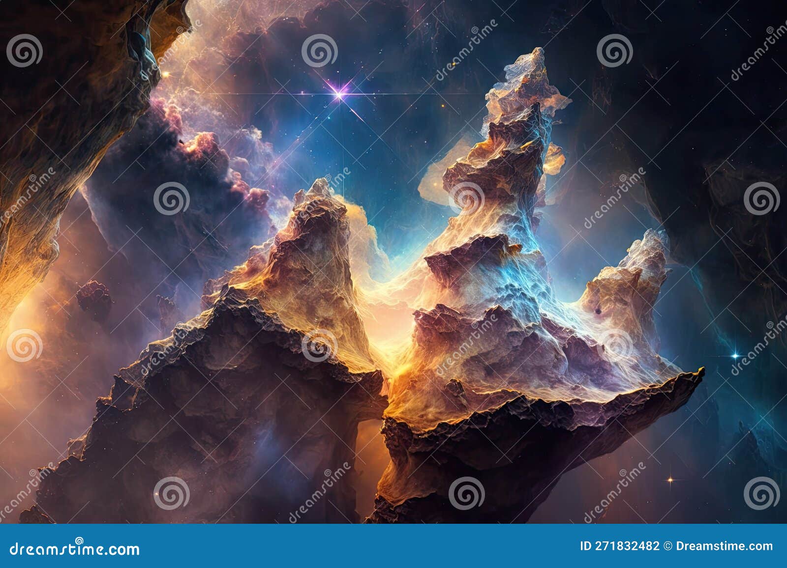 James Webb Space Telescope Image of the Cosmic Cliffs in the Carina ...