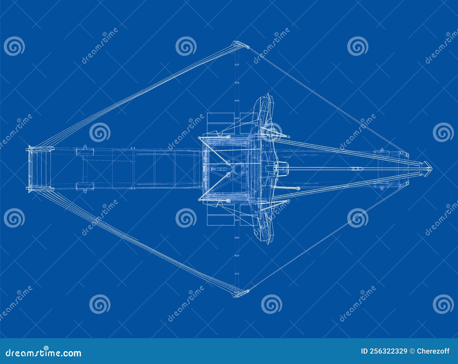 James Webb Space Telescope. Vector Stock Vector - Illustration of ...