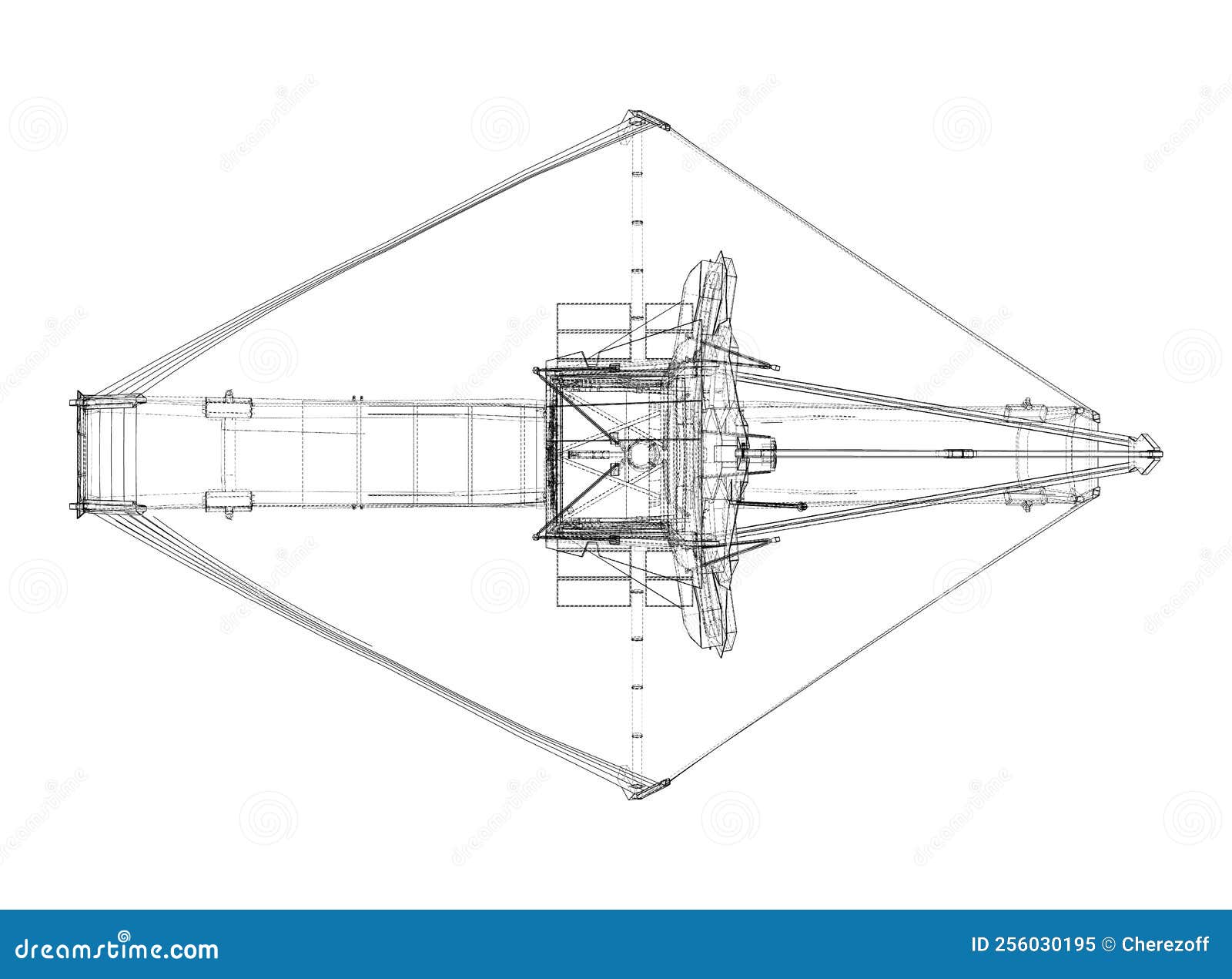 James Webb Space Telescope. Vector Stock Image | CartoonDealer.com ...