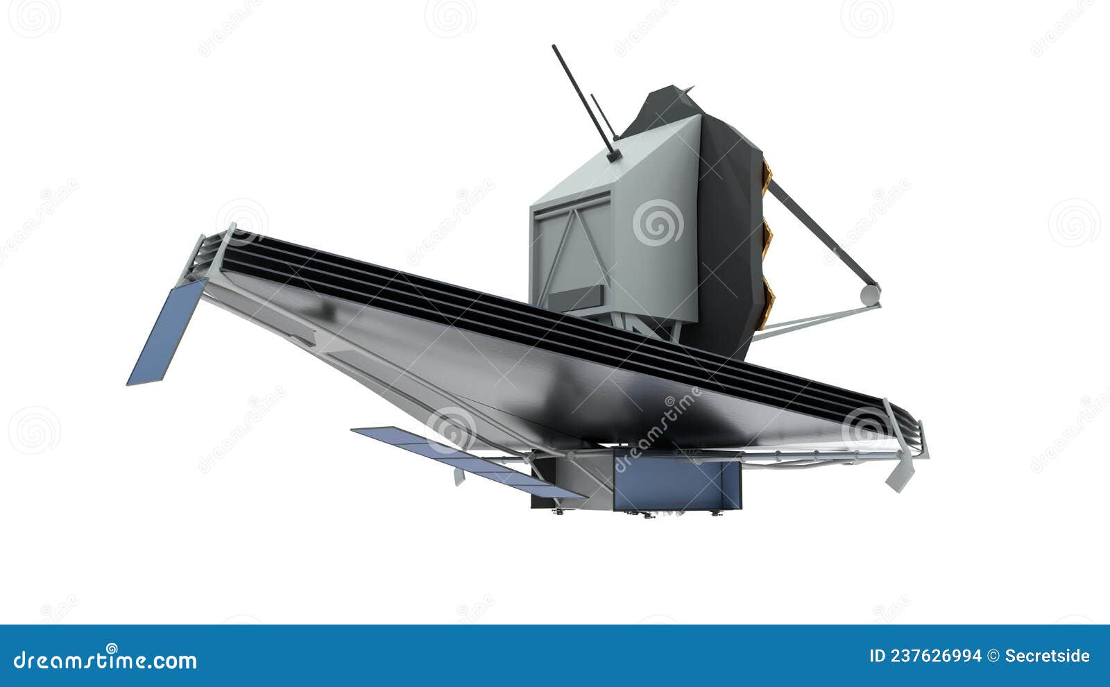 James Webb Space Telescope (JWST) NASA Cartoon Vector | CartoonDealer ...