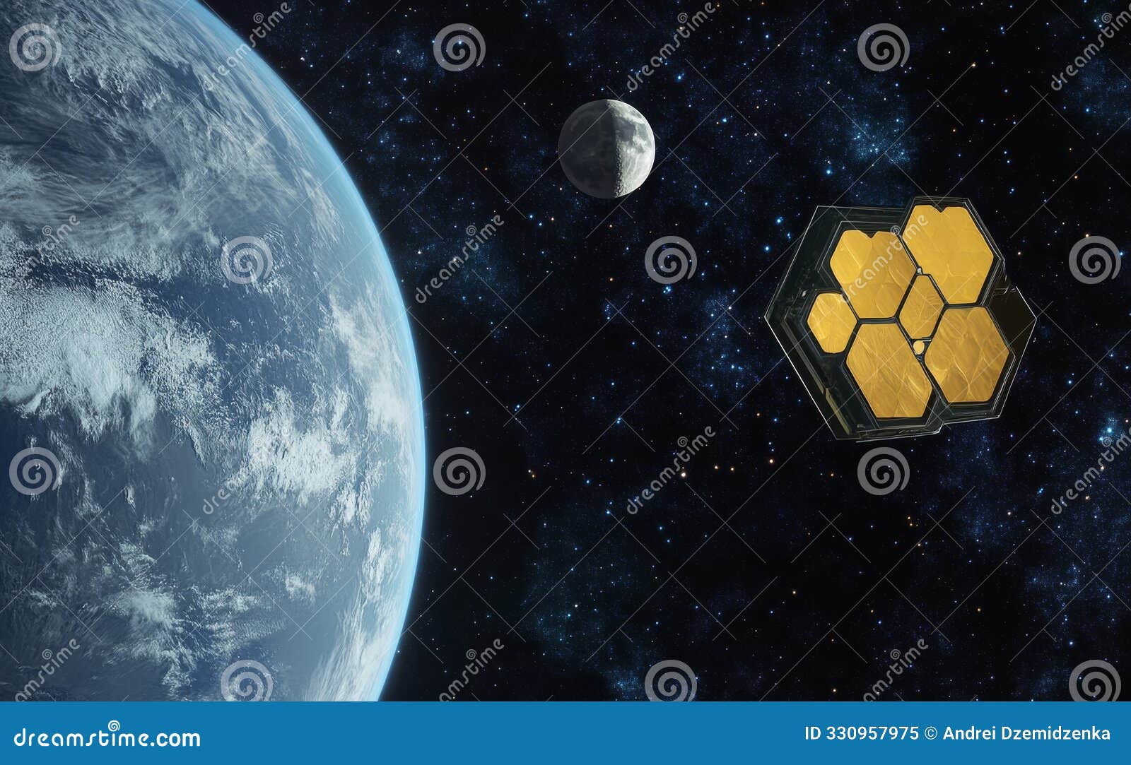 The James Webb Telescope Prepares To Enter Orbit L2. NASA Image ...