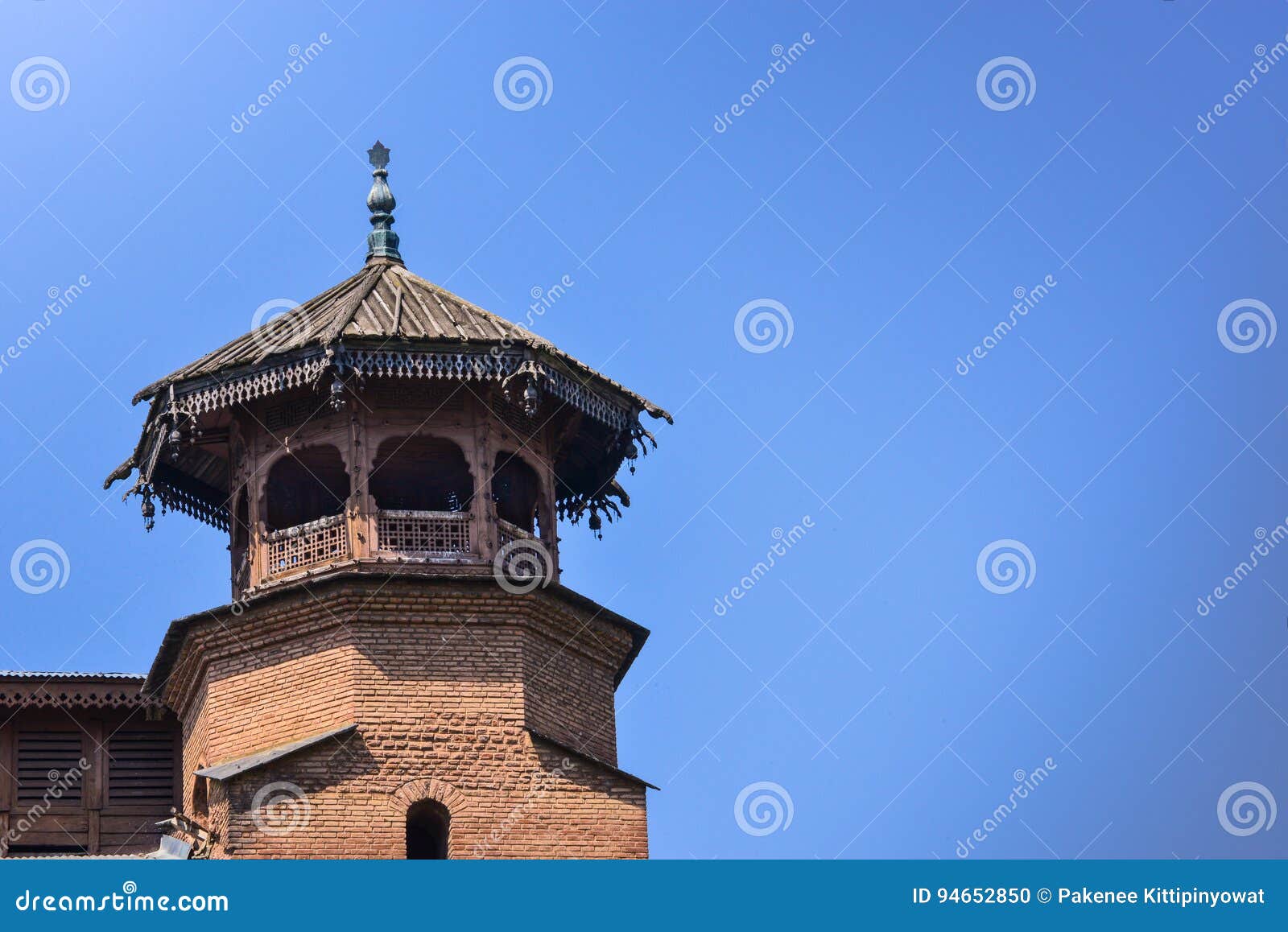 Ancient Masjid Parapet Sculpture View Doha Stock Photography ...