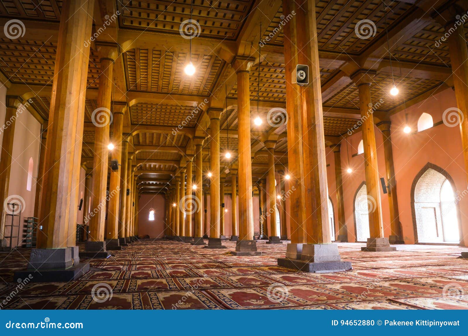 Ancient Masjid Parapet Sculpture View Doha Stock Photography ...