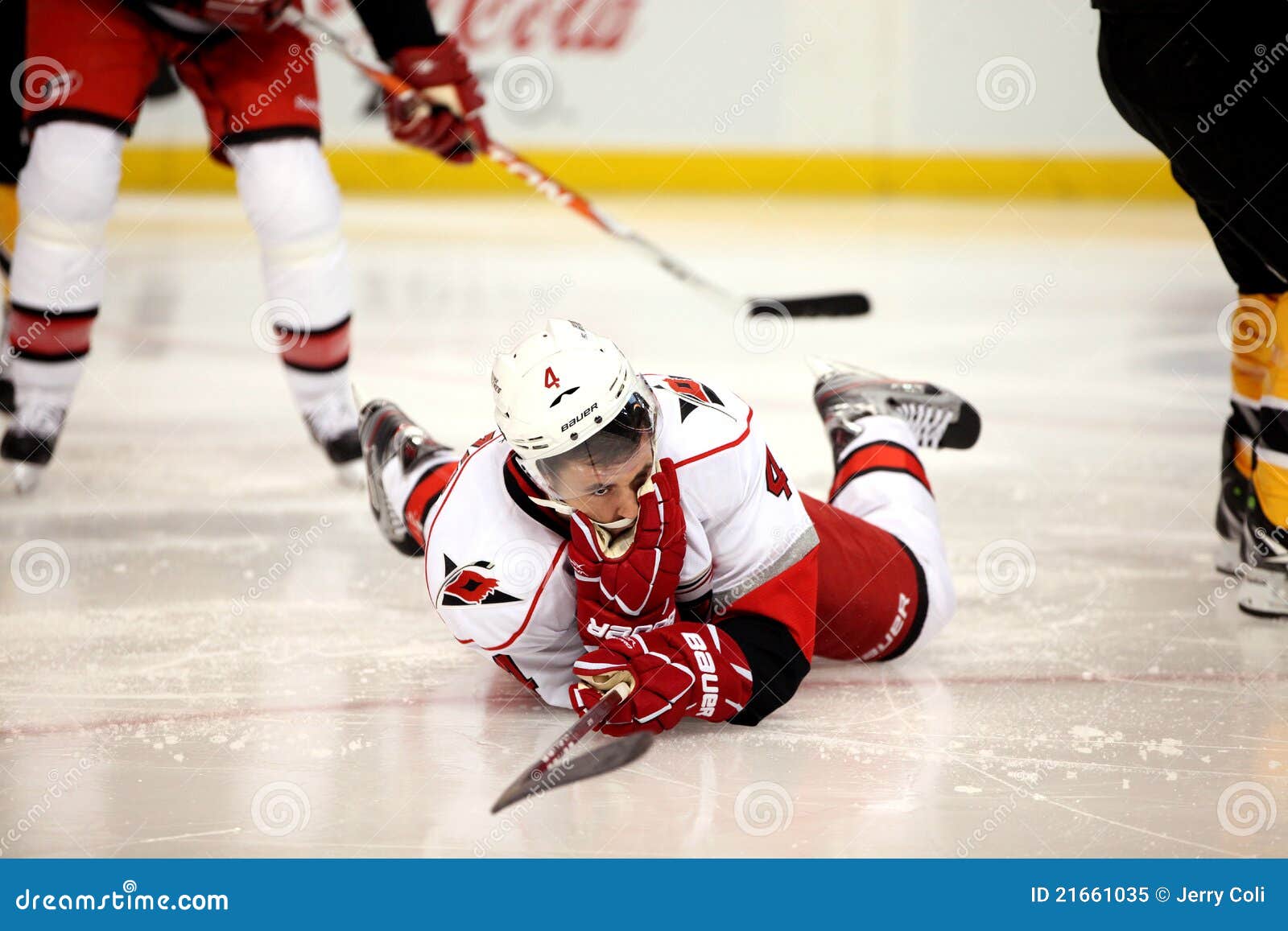 Jamie McBain Carolina Hurricanes Editorial Image - Image of injured ...