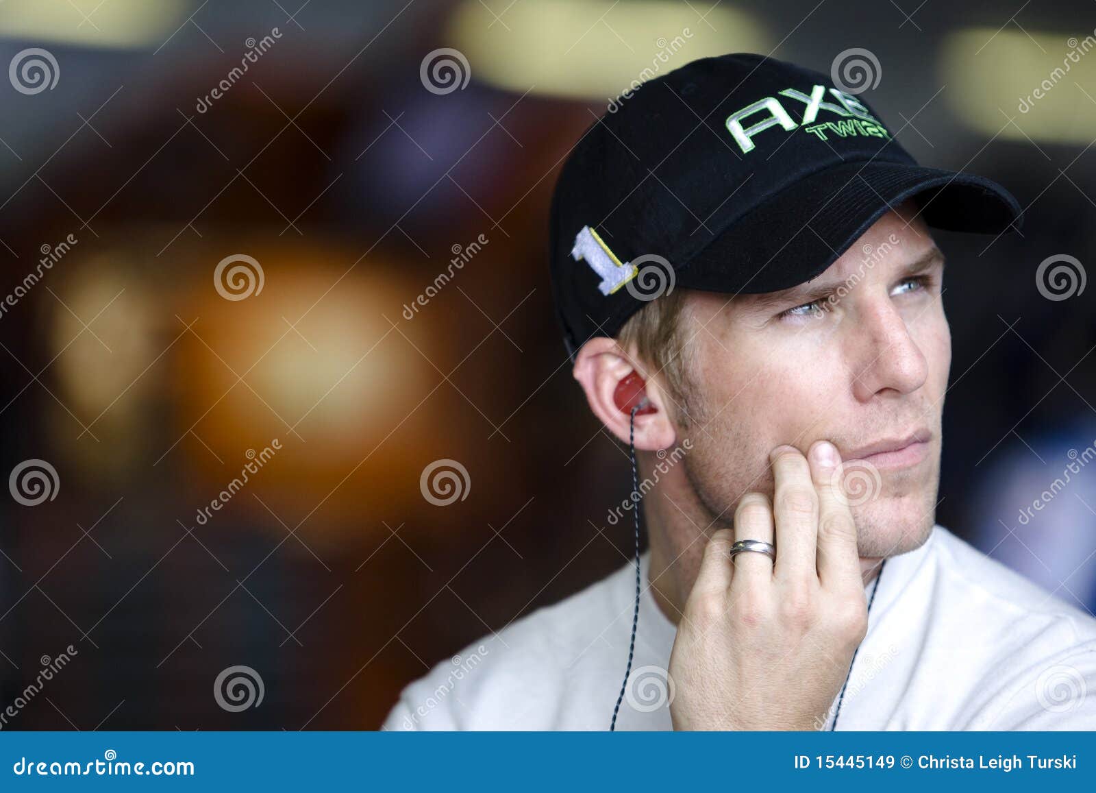 Jamie McMurray in the NASCAR Garage Editorial Stock Image - Image of ...