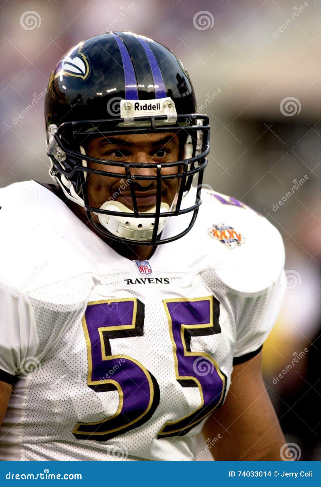 Jamie Sharper, Super Bowl XXXV Imagen de archivo editorial - Imagen de ...