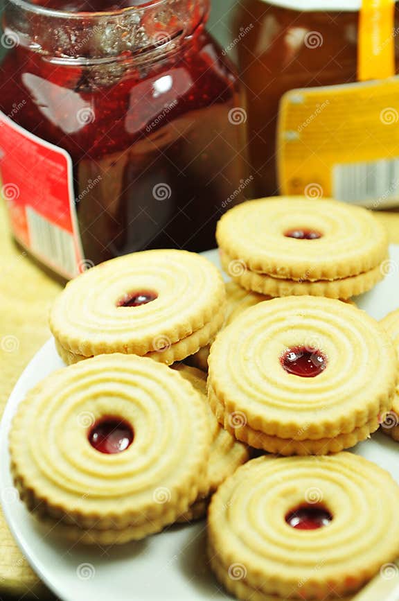 Jammy rings stock image. Image of cuisine, sweets, fresh - 18940501