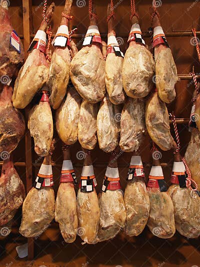 Jamon iberico editorial image. Image of yummy, museo, serrano - 2599515