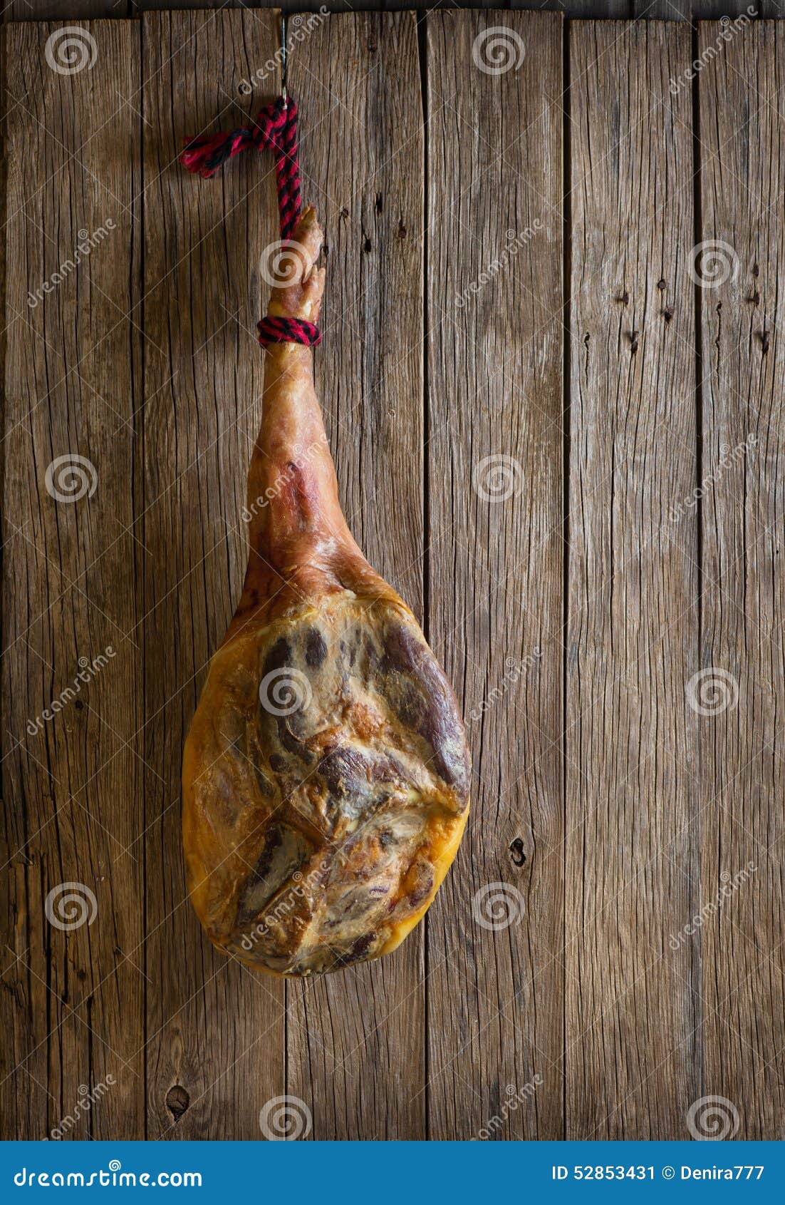 Jamon iberico stock image. Image of traditional, table - 52853431