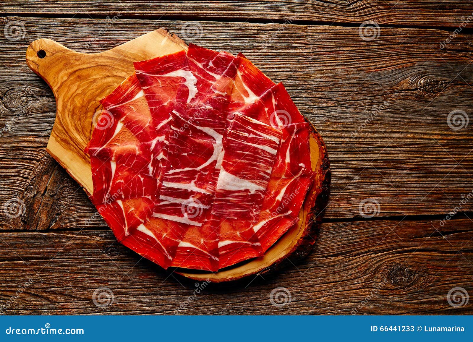 Jamon Iberico Han from Andalusian Spain Stock Image - Image of tapa ...