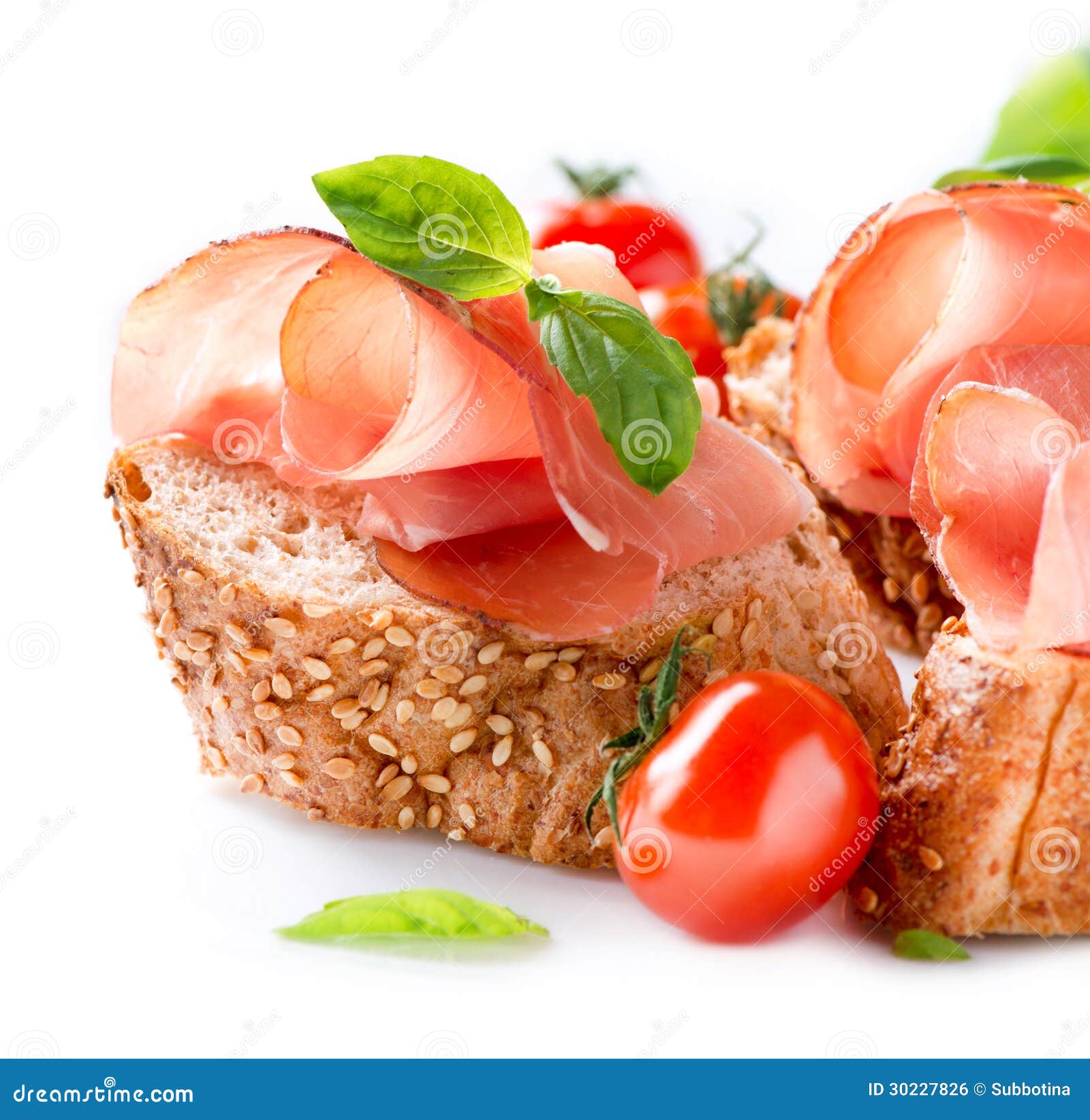 Jamon. Serrano Ham stock photo. Image of hamon, isolated - 30227826