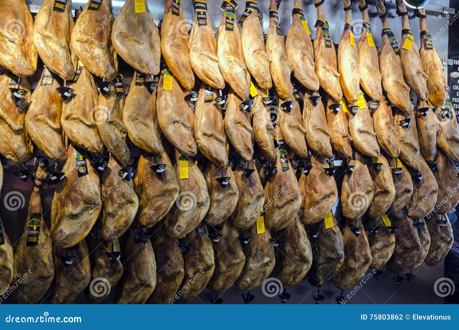 Jamon editorial photography. Image of delicacy, gastronomy - 75803862
