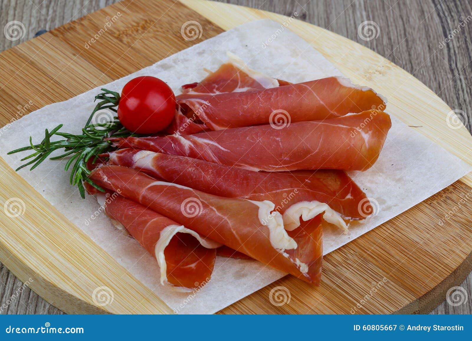 Jamon stock image. Image of gourmet, mediterranean, closeup - 60805667
