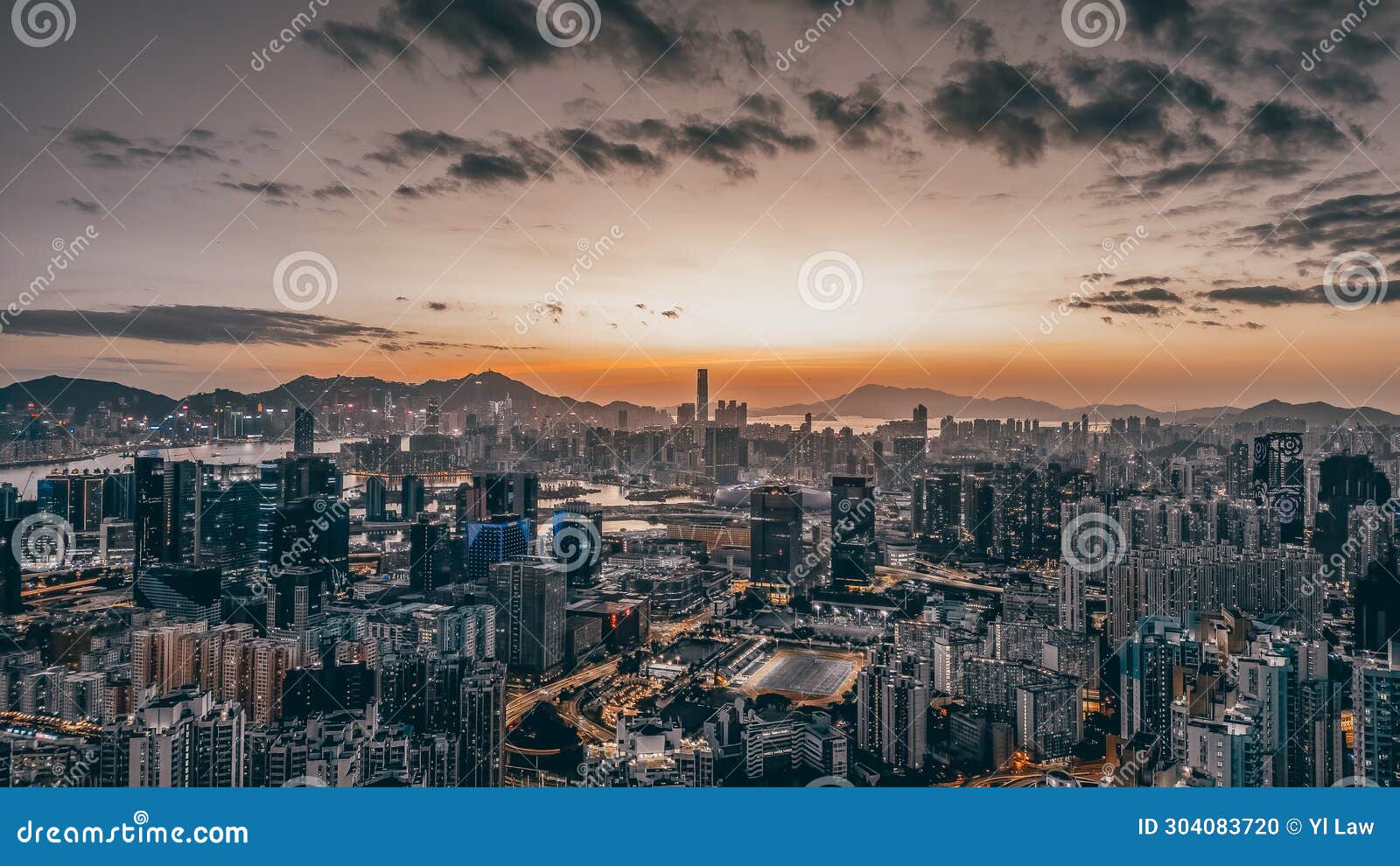 Jan 14 2024 the Cityscape of Kowloon, Hong Kong Editorial Image - Image ...