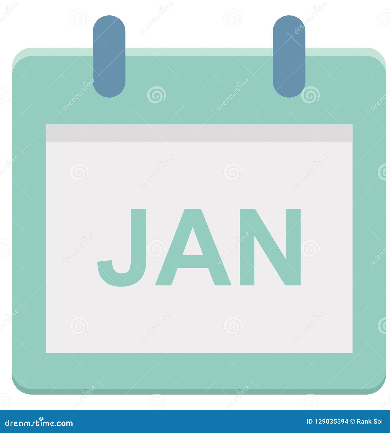 Jan, January Special Event Day Vector Icon that Can Be Easily Modified ...