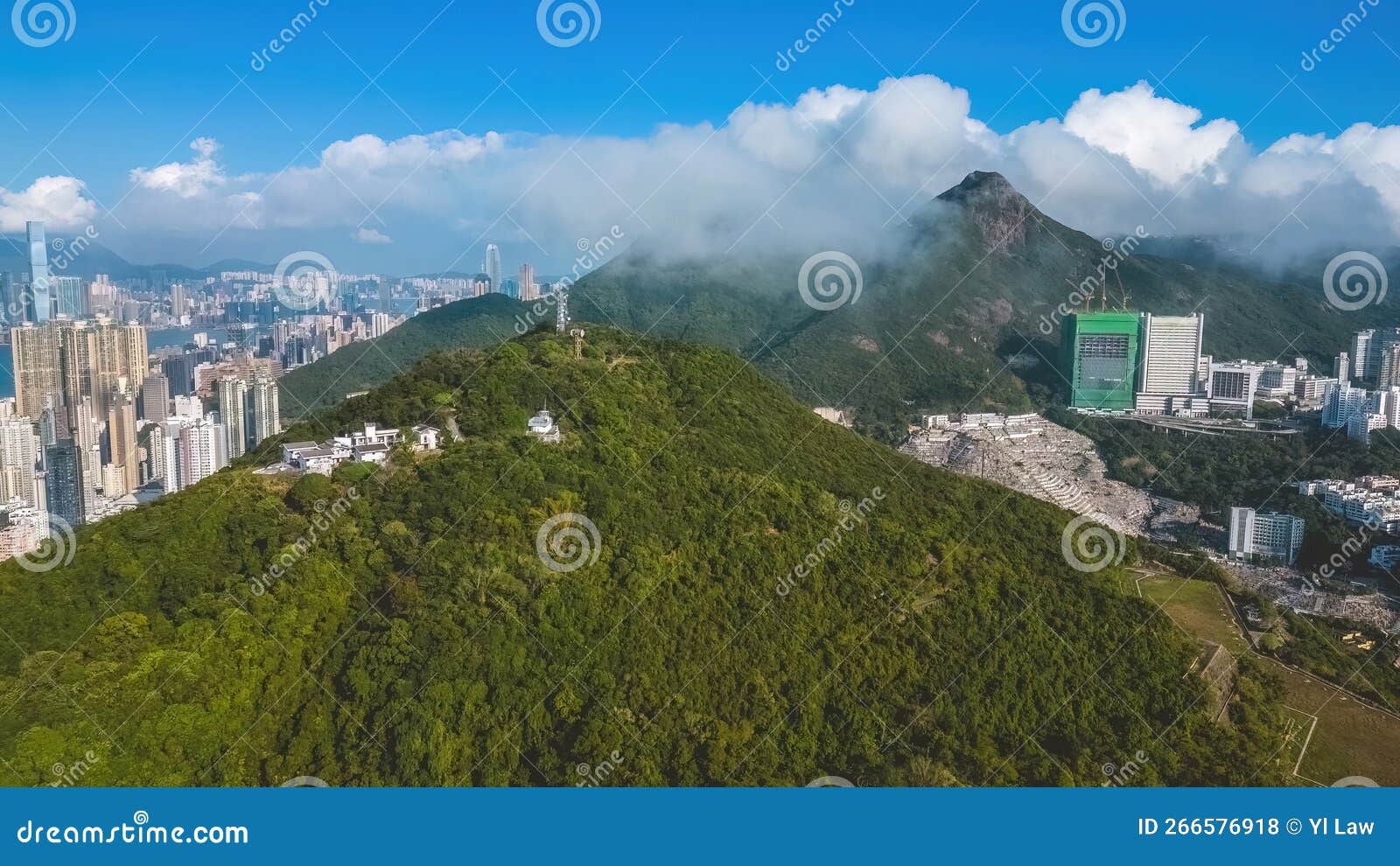 14 Jan 2022 the Landscape of Mount Davis, Hong Kong Editorial Stock ...