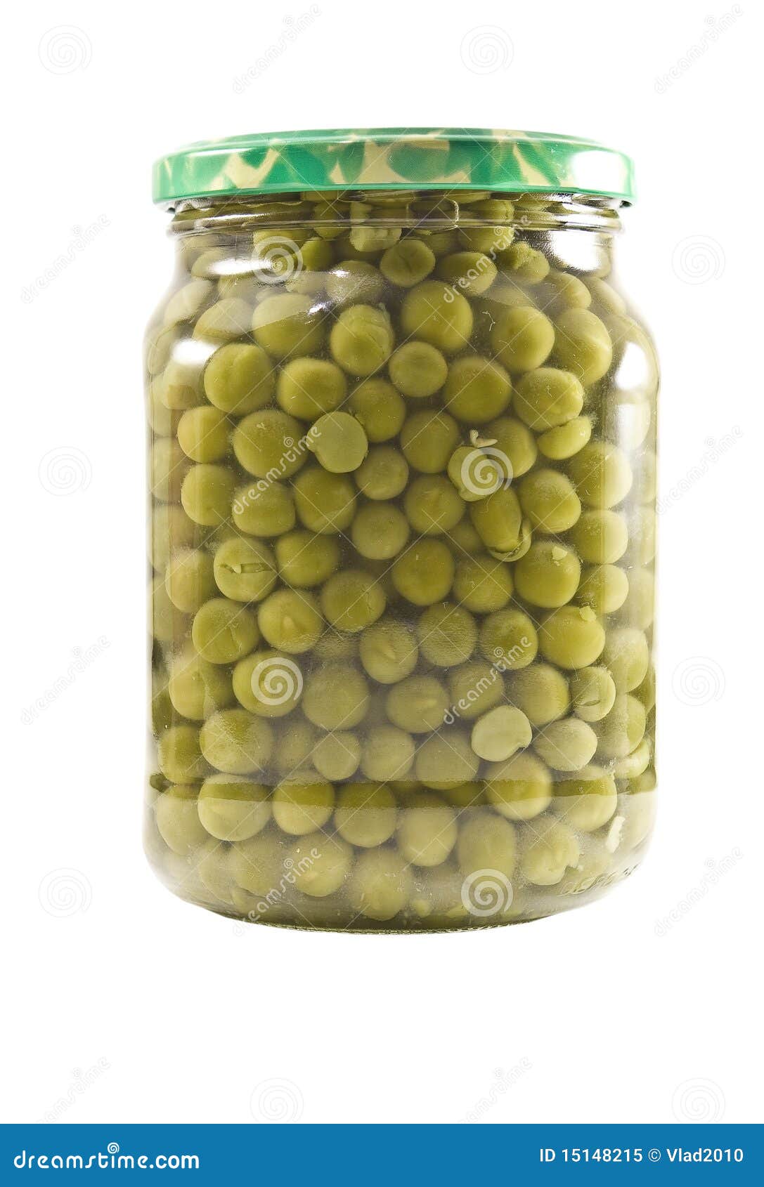 Jan of peas stock image. Image of isolated, peas, green - 15148215