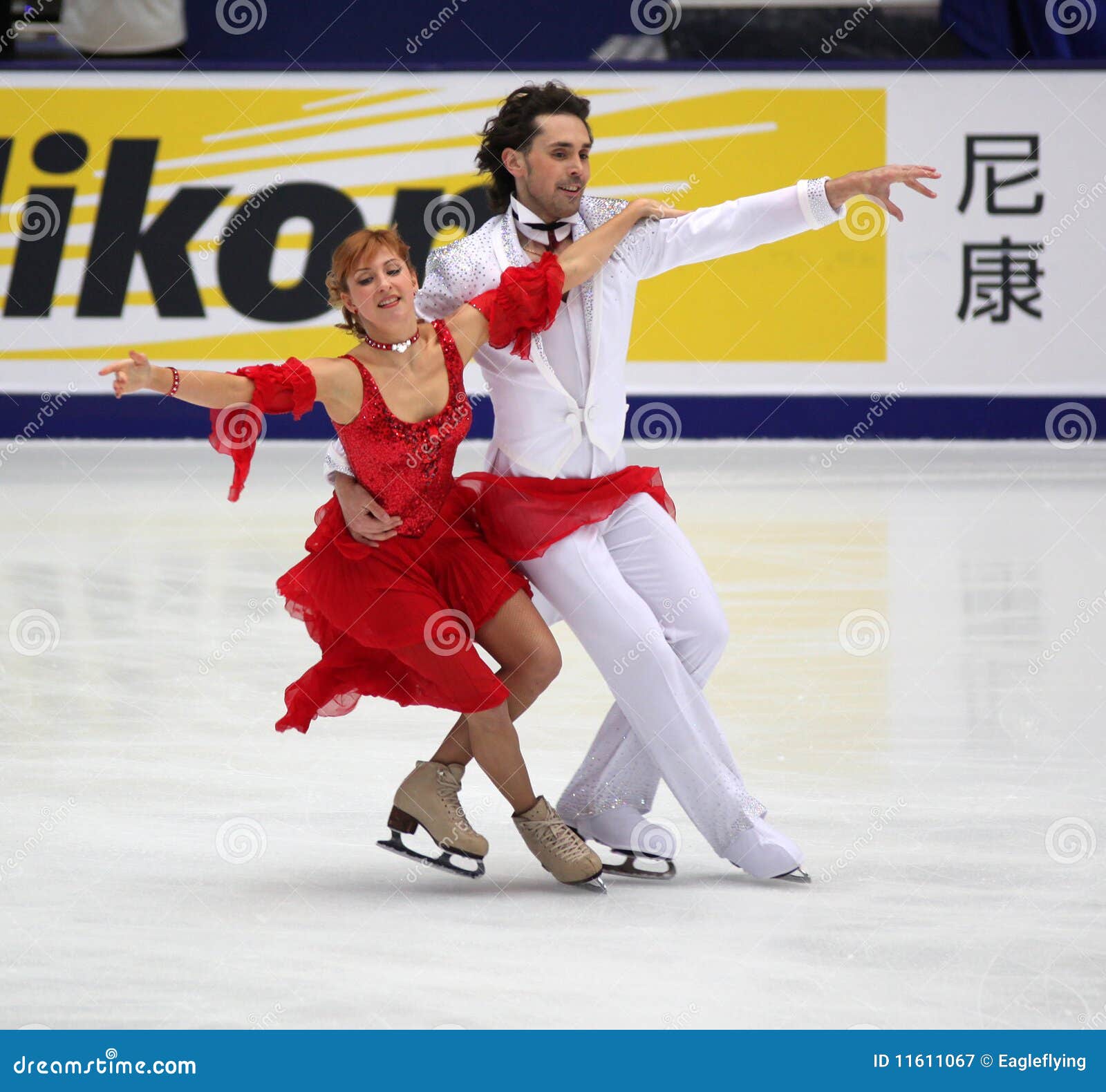 Jana Khokhlova E Sergei Novitski (RUS) Fotografia Editorial - Imagem de ...