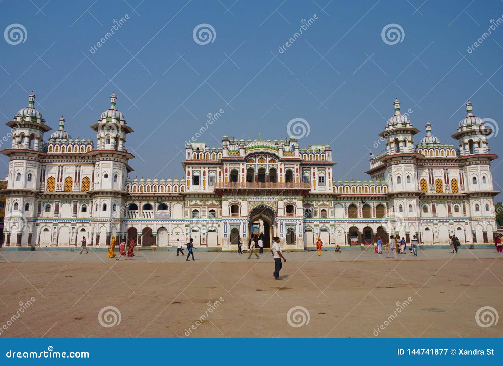 Janakpur Palace Inside View. Built By King Janak, Father Of Sita ...
