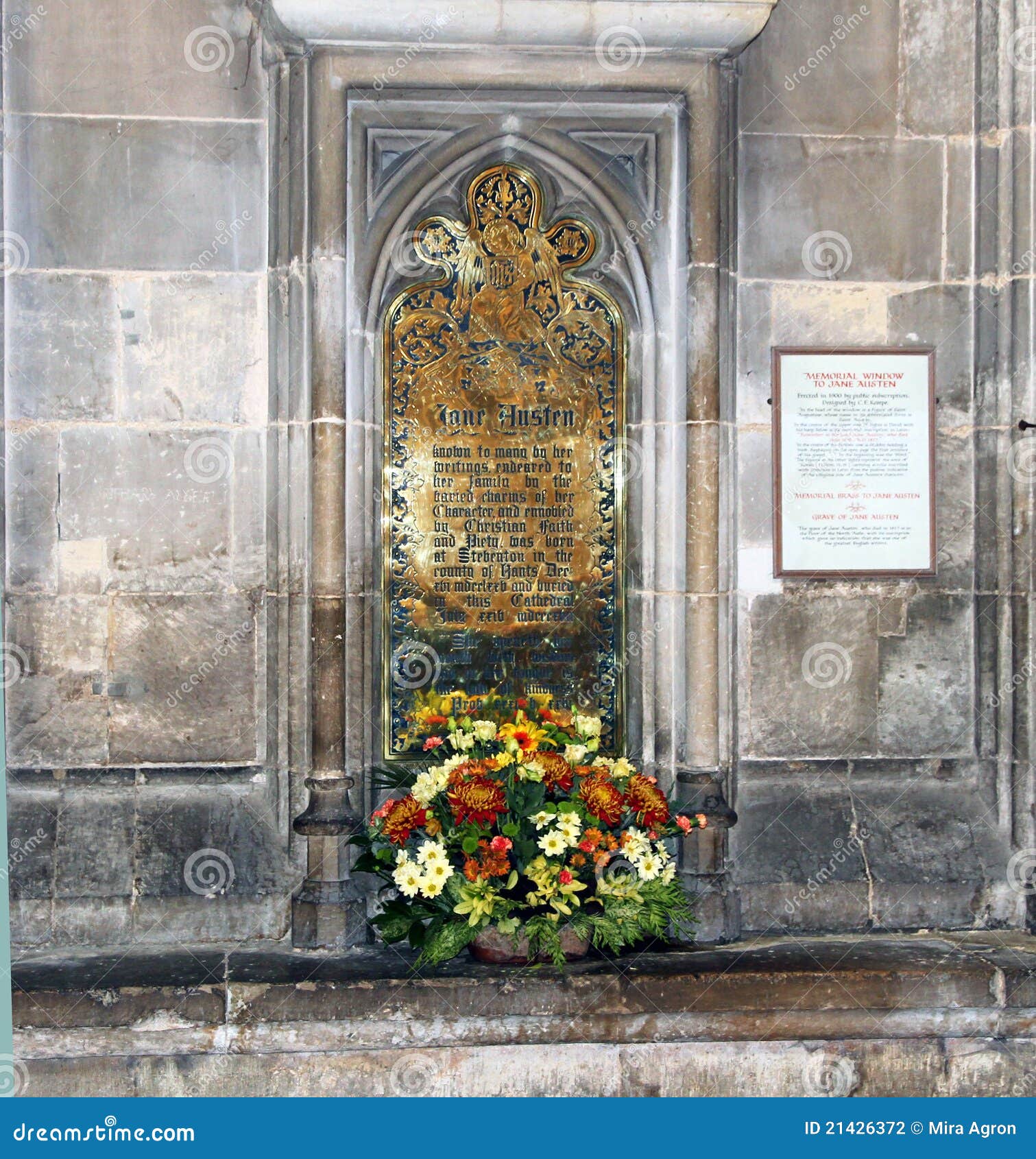 Jane Austen s Grave editorial photography. Image of england - 21426372