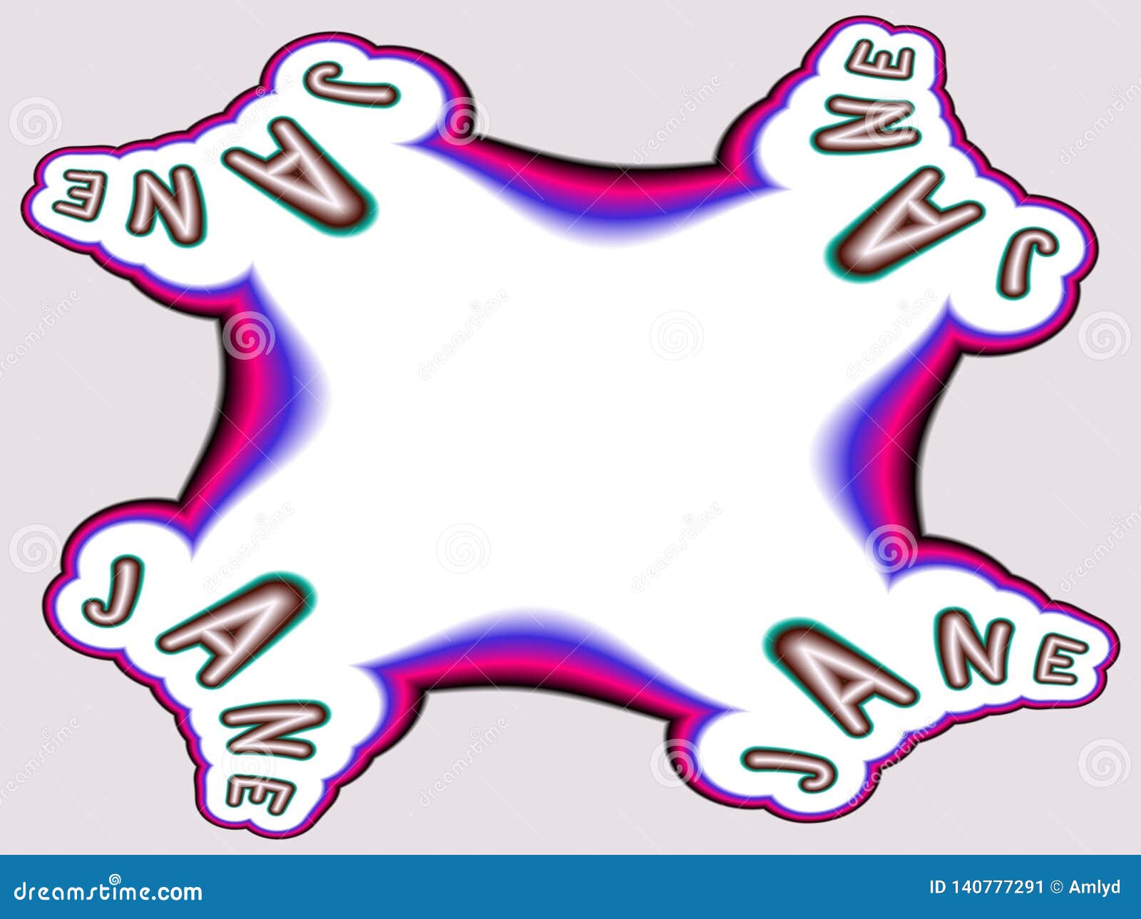 Jane stock illustration. Illustration of frame, clear - 140777291