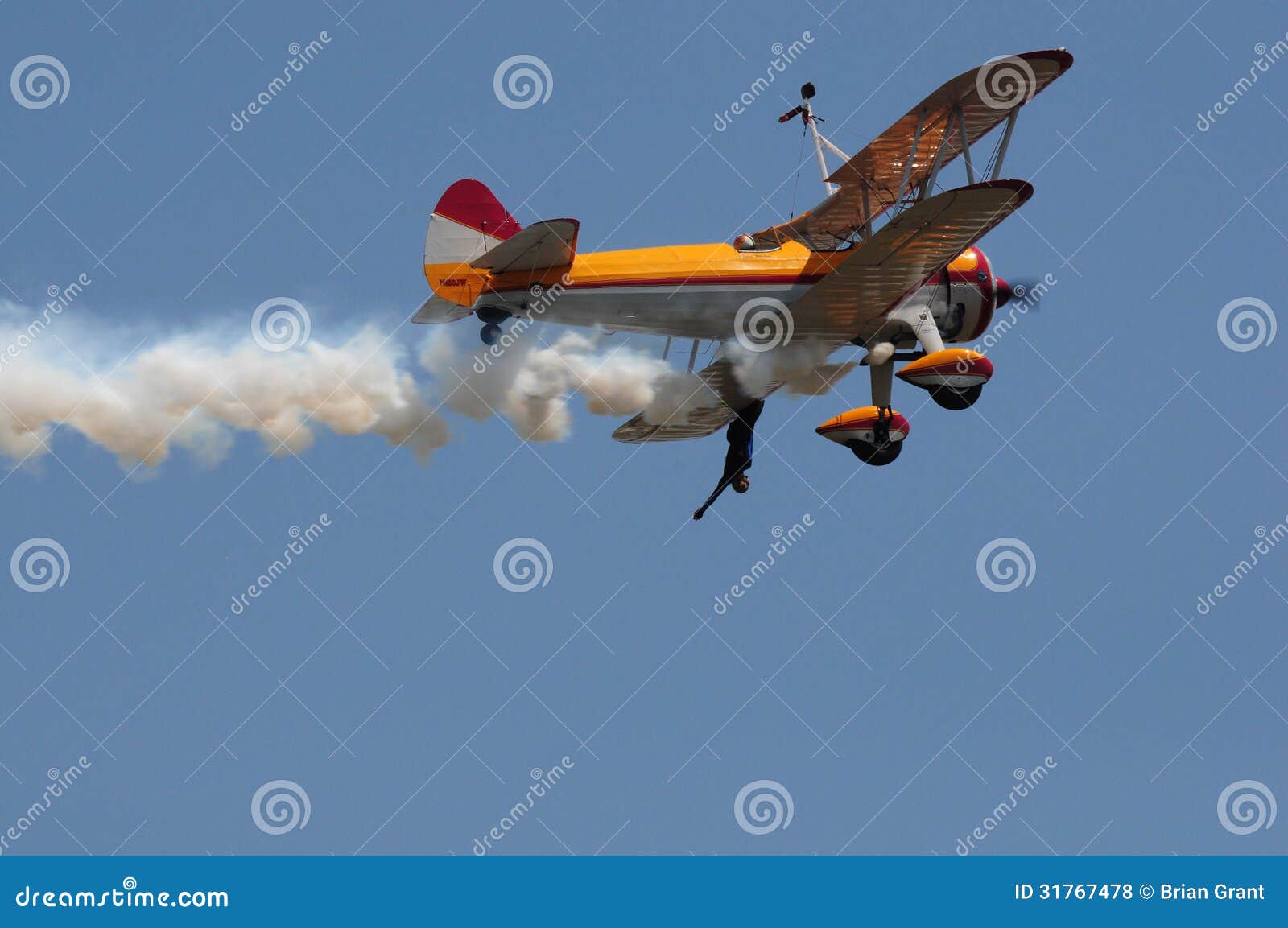 Jane Wicker Wingwalker foto de archivo editorial. Imagen de mimbre ...