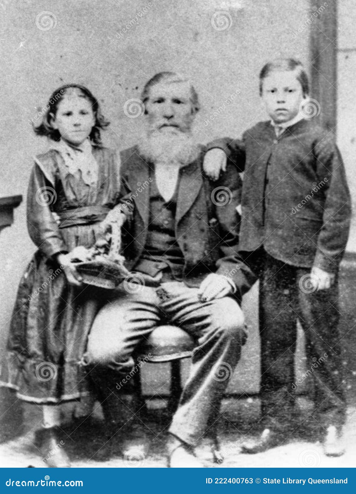 Janet Grigor With Her Father William Grigor And Brother John Grigor ...