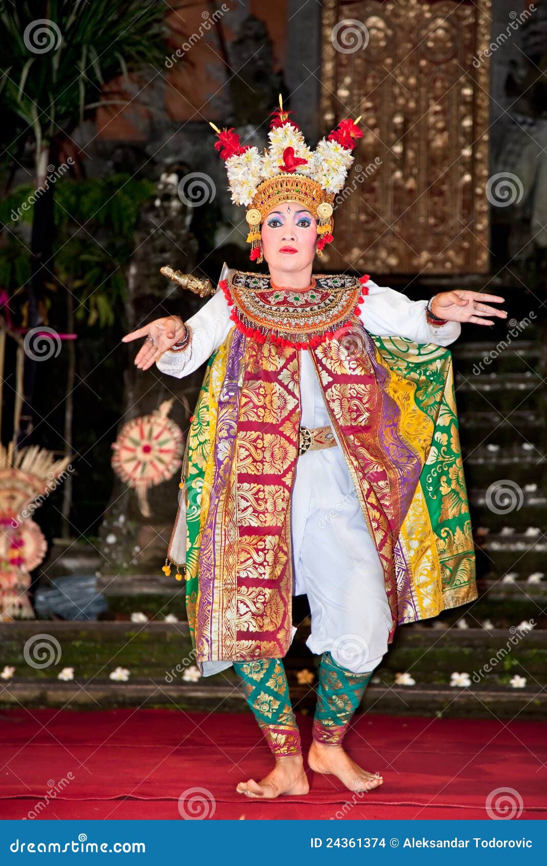 Janger Dance, Bali, Indonesia. Editorial Stock Image - Image of ...