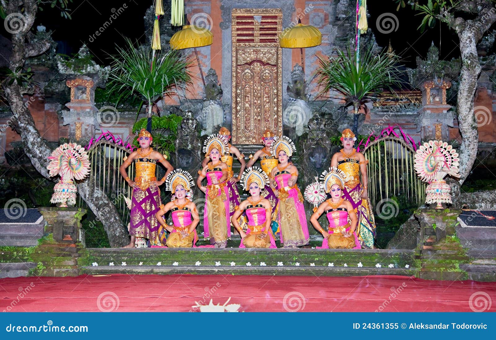 Janger Dance, Ubud , Bali, Indonesia Editorial Image - Image of ...