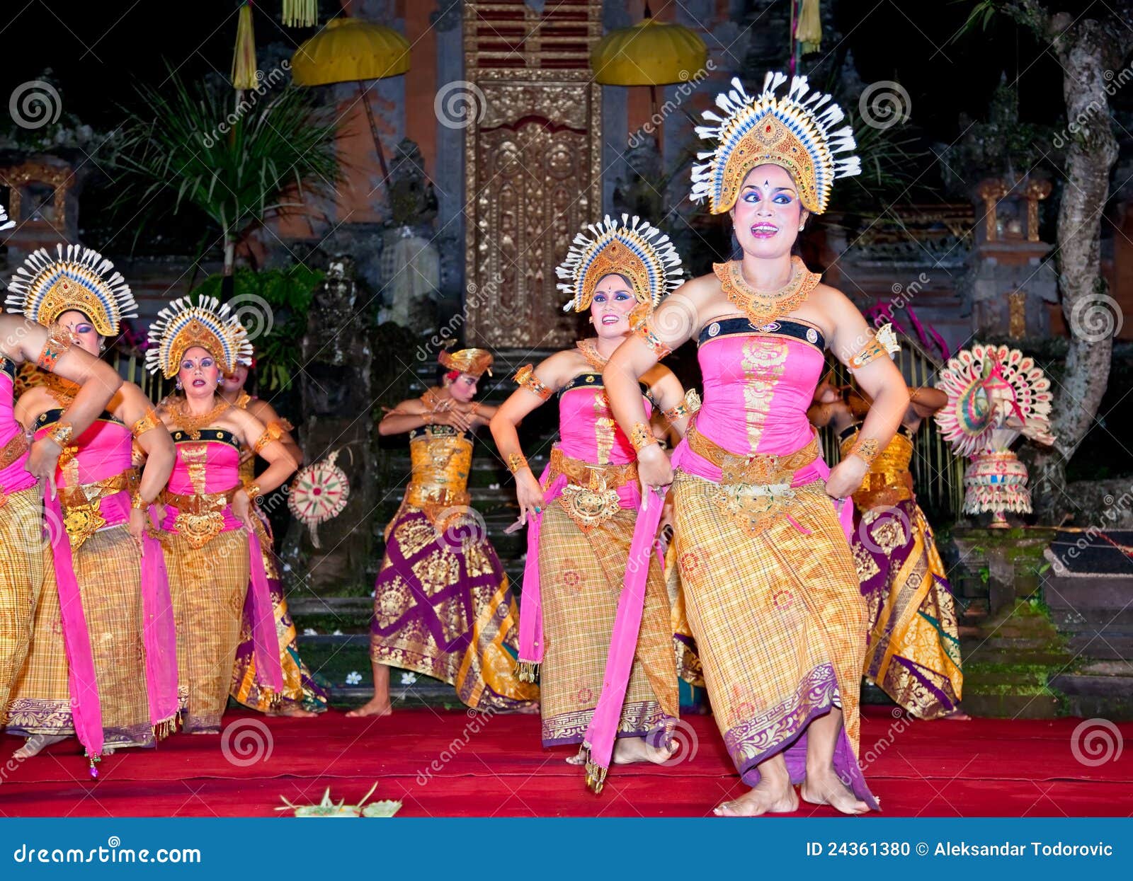 Janger Dance. Ubud. Indonesia Editorial Image - Image of bali ...