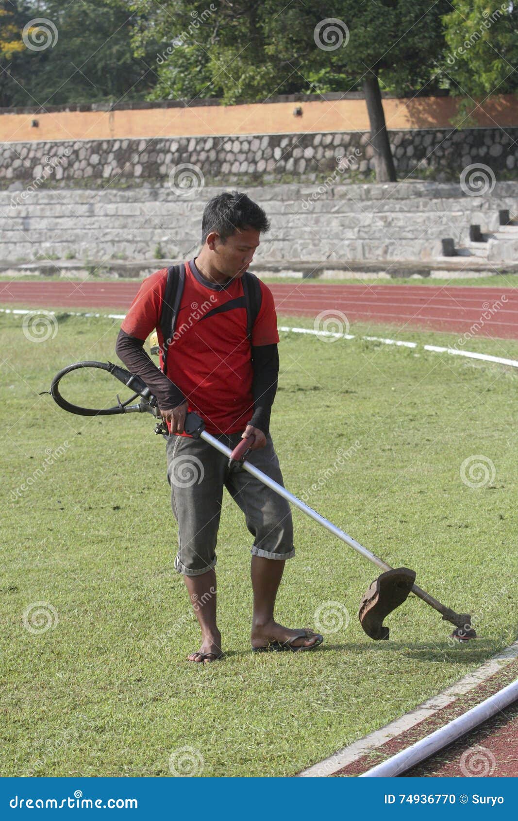 Janitor editorial image. Image of stadium, competition - 74936770