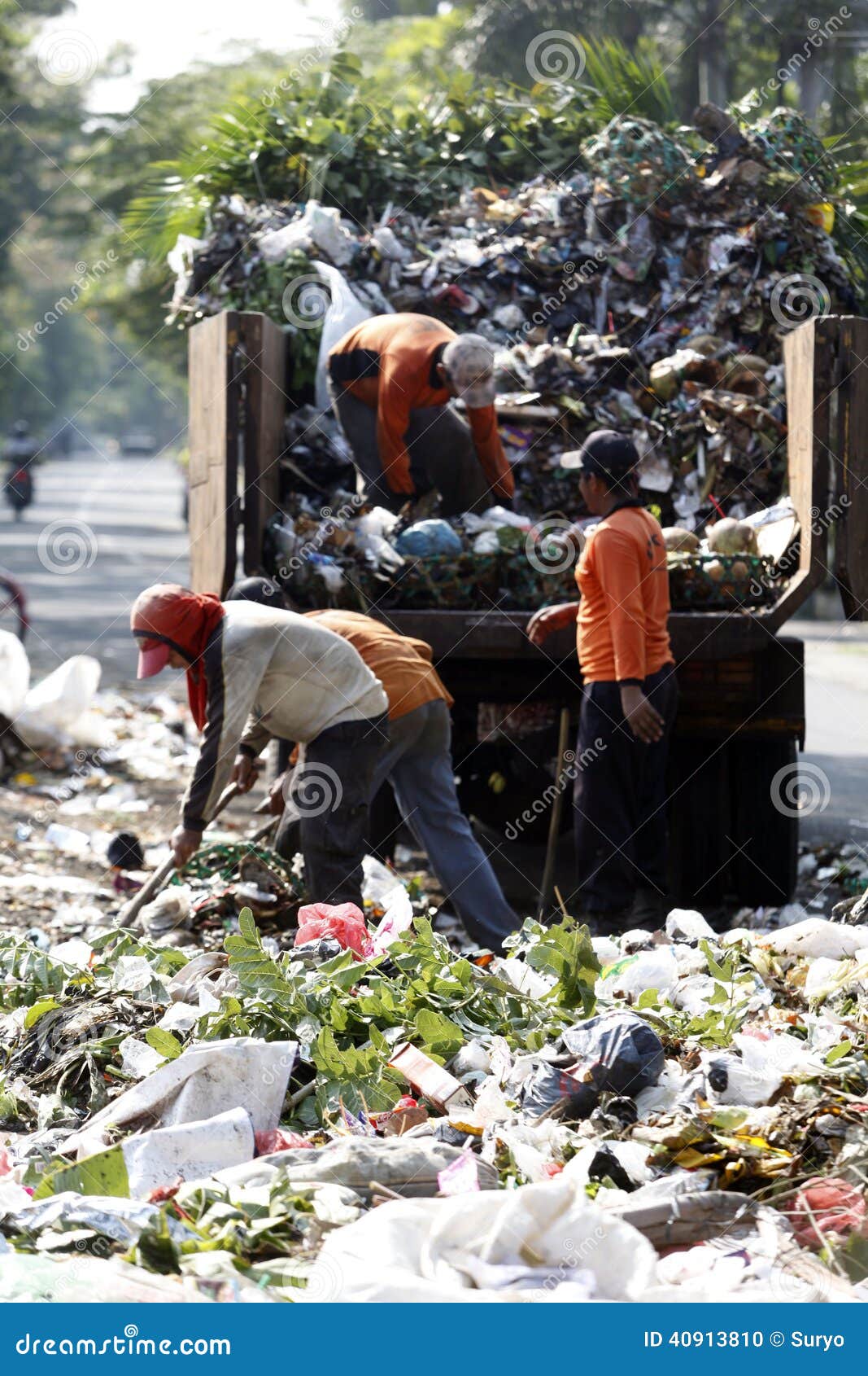 Janitor editorial image. Image of java, truck, janitor - 40913810