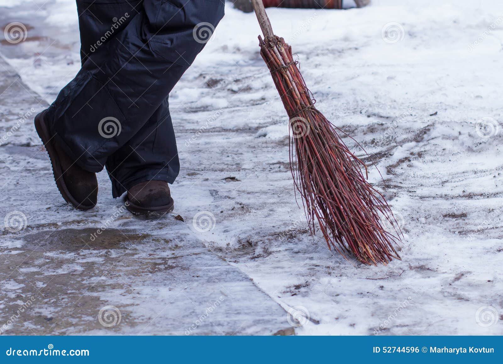 Janitor. stock photo. Image of care, scavenger, service - 52744596