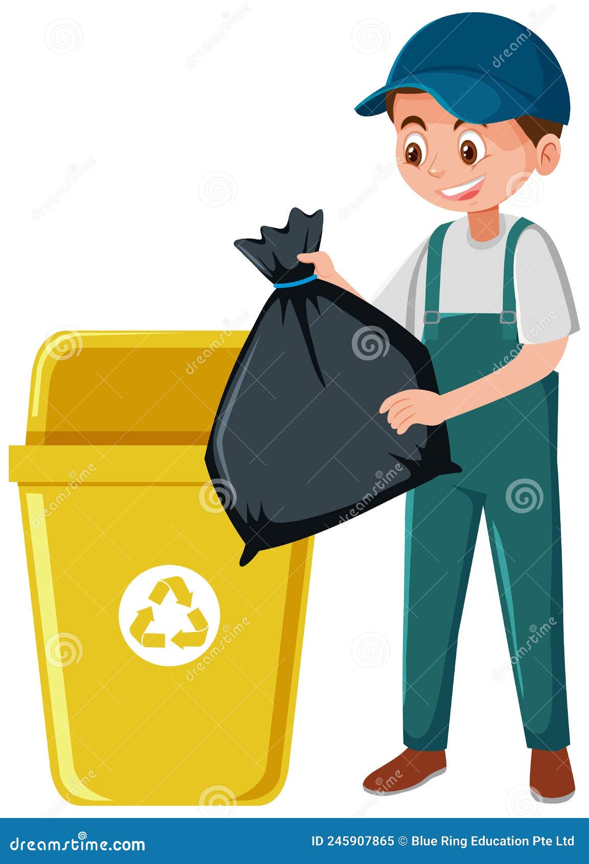 Taking Out The Trash Clipart