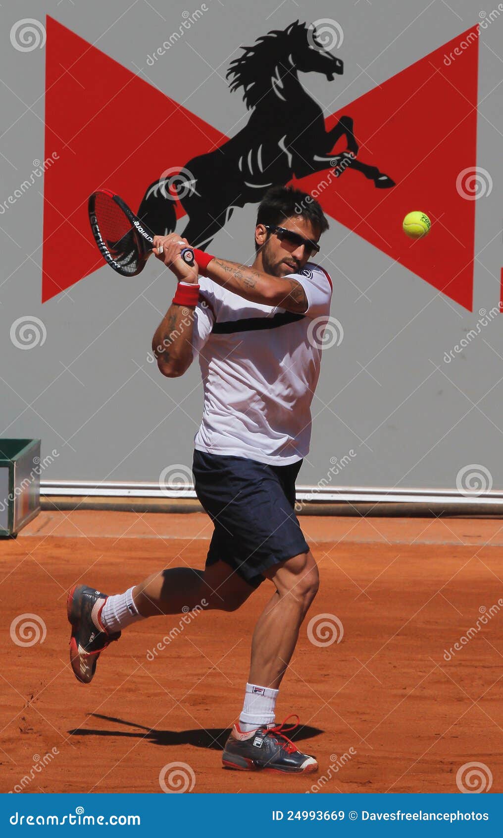 Janko Tipsarevic Tennis Player Editorial Stock Image - Image of power ...