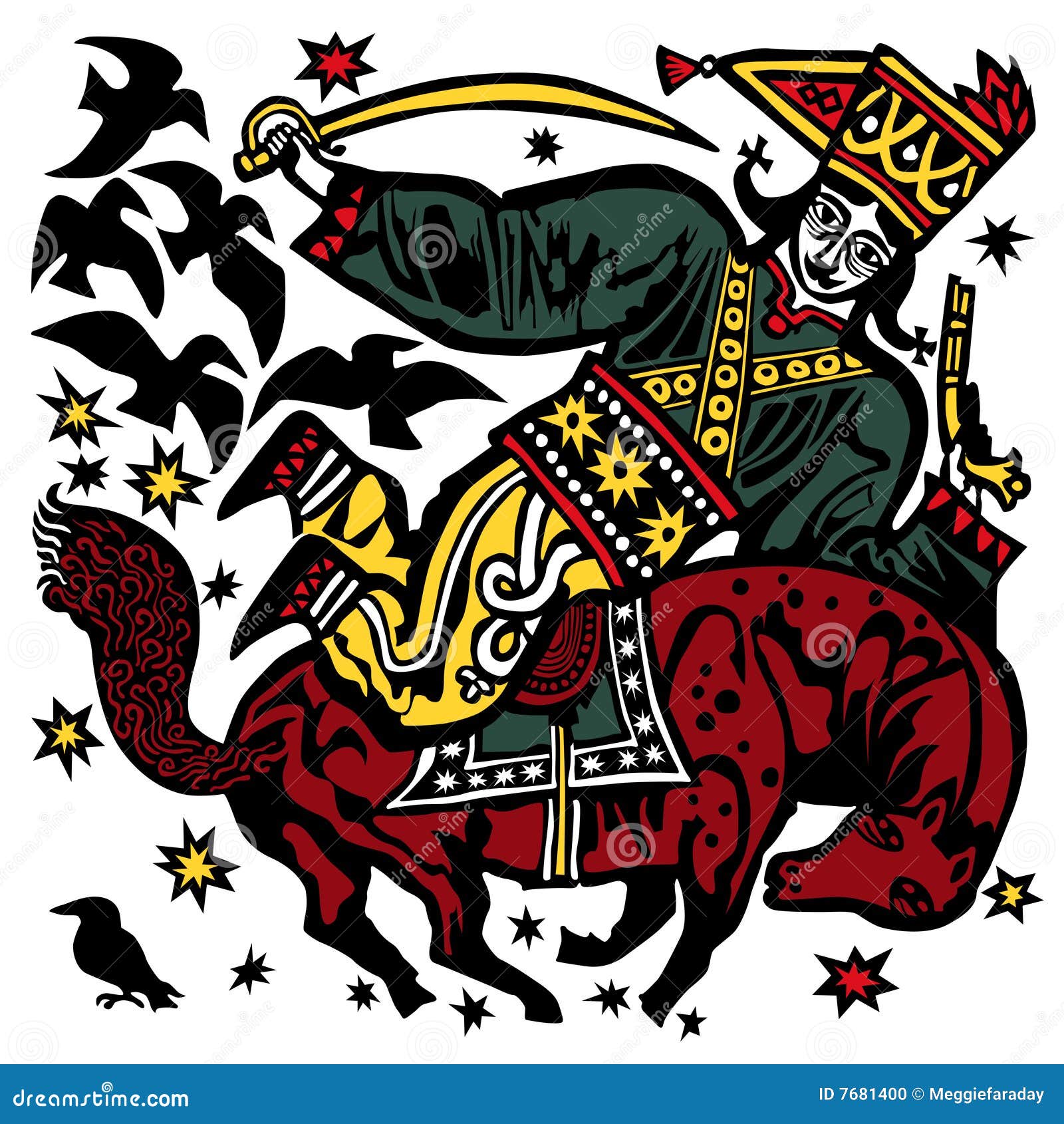 Janoshik stock illustration. Illustration of slovak, bandit - 7681400