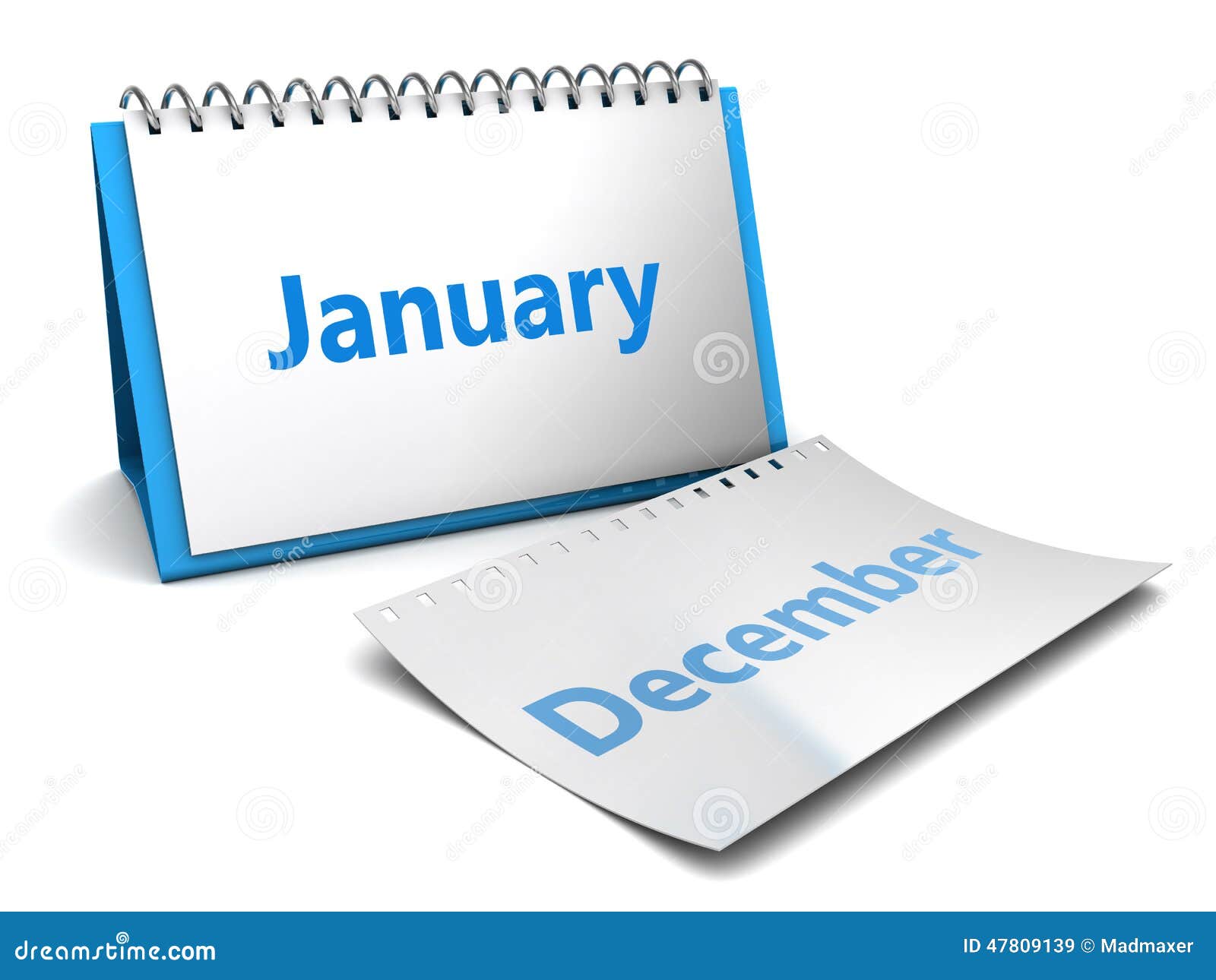 Januari-maand stock illustratie. Illustration of planning - 47809139