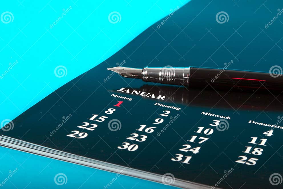 January calender stock image. Image of appointment, month - 1638665