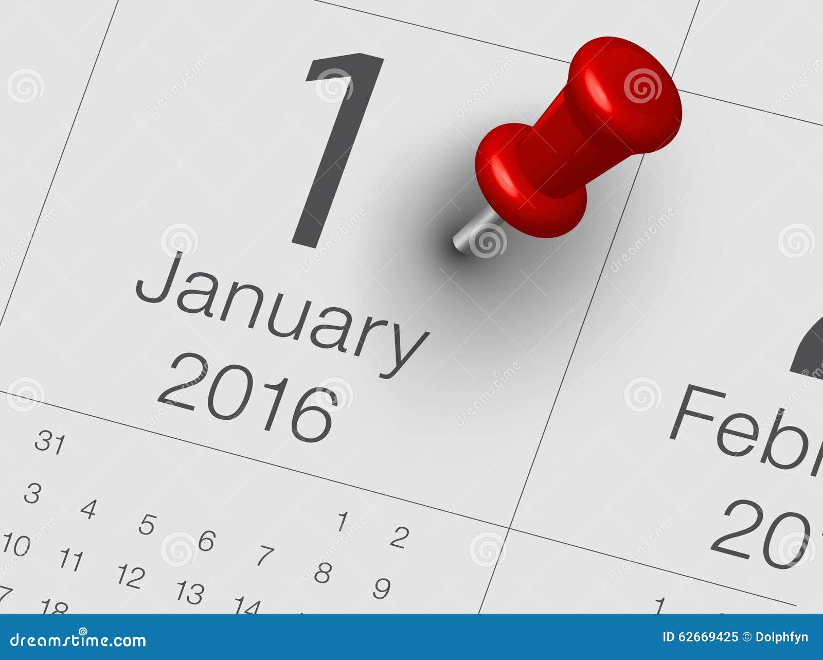 January 2016 stock image. Image of number, year, desk - 62669425