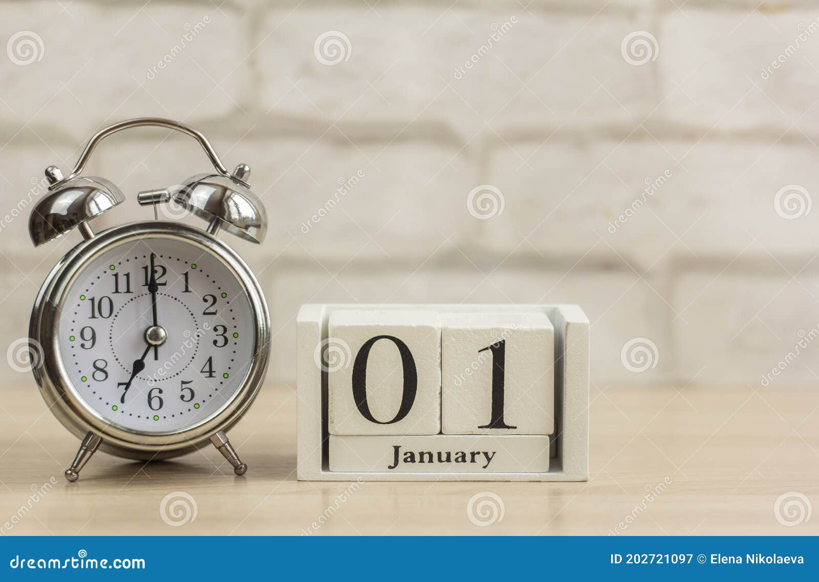 January 1. First Day of January.First Day of the New Year. Calendar on ...