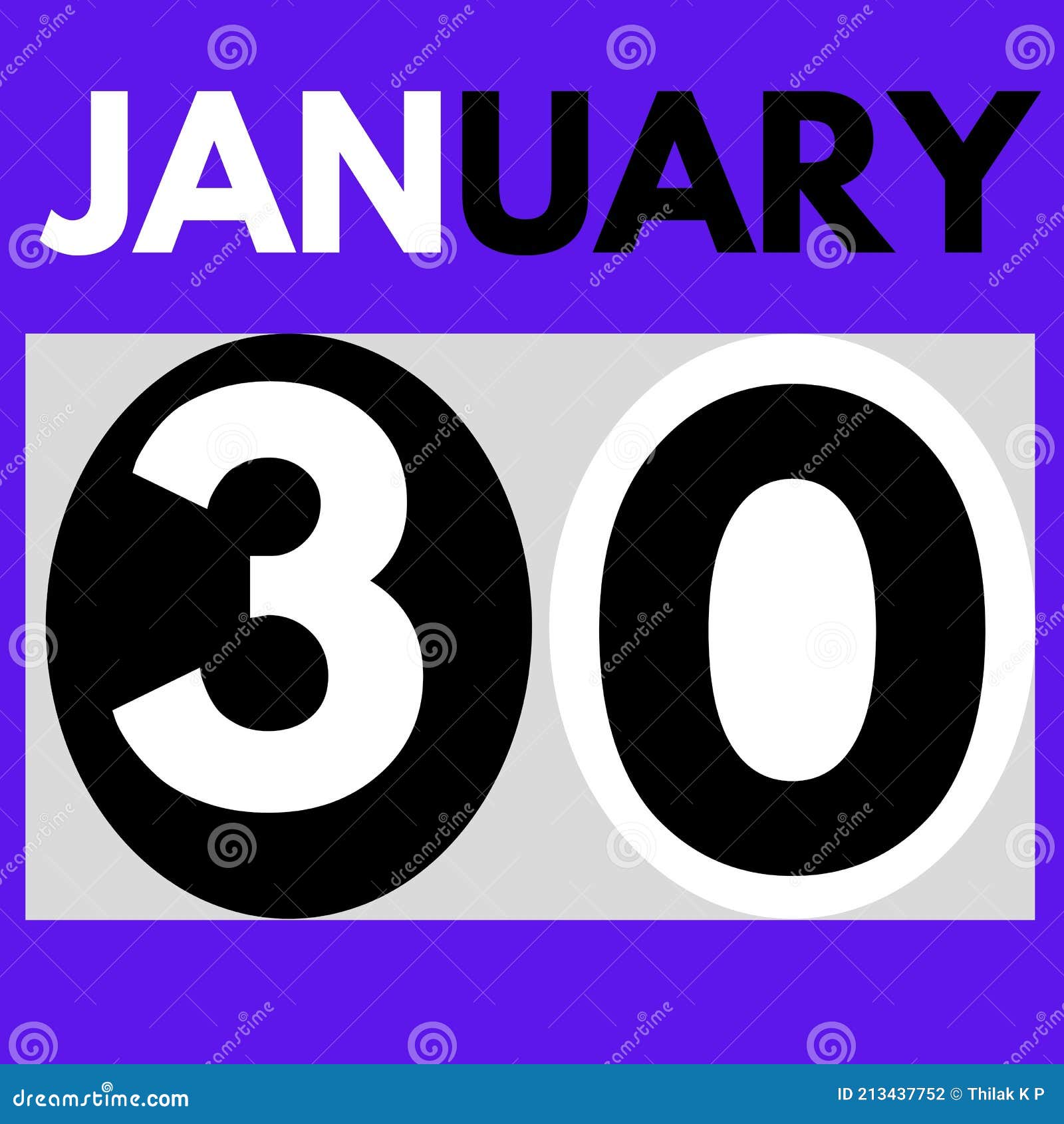 January 30 . Modern daily Calendar Icon .date ,day, Month Stock ...